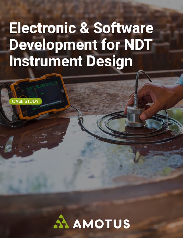 Electronic & Software Development for NDT Instrument Design - Case Study